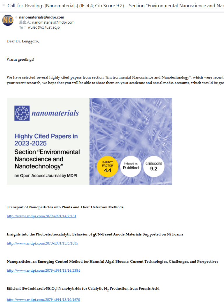 Highly cited paper? Transport of Nanoparticles into Plants and Their ...